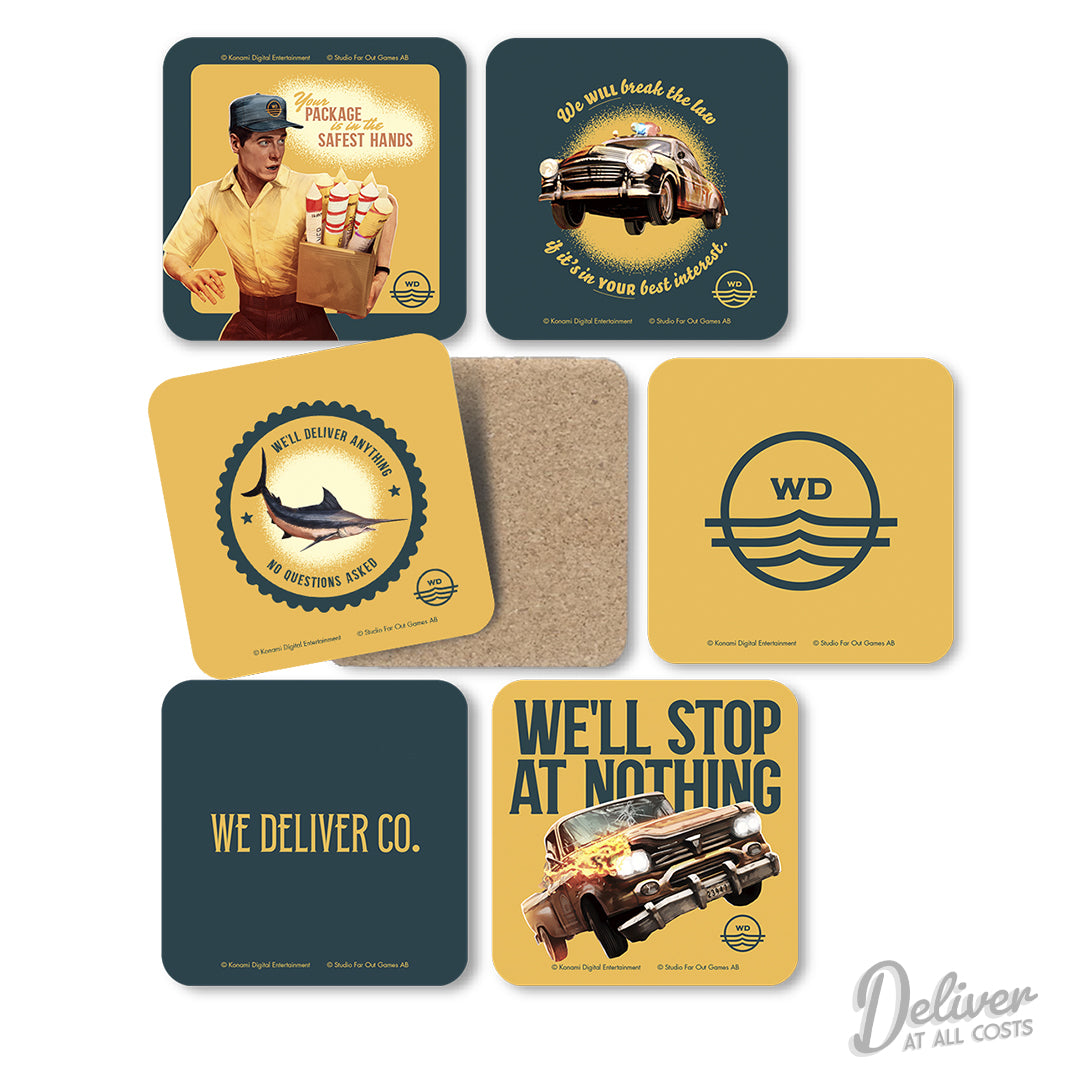 Deliver At All Costs Coaster Set – OKS GEAR