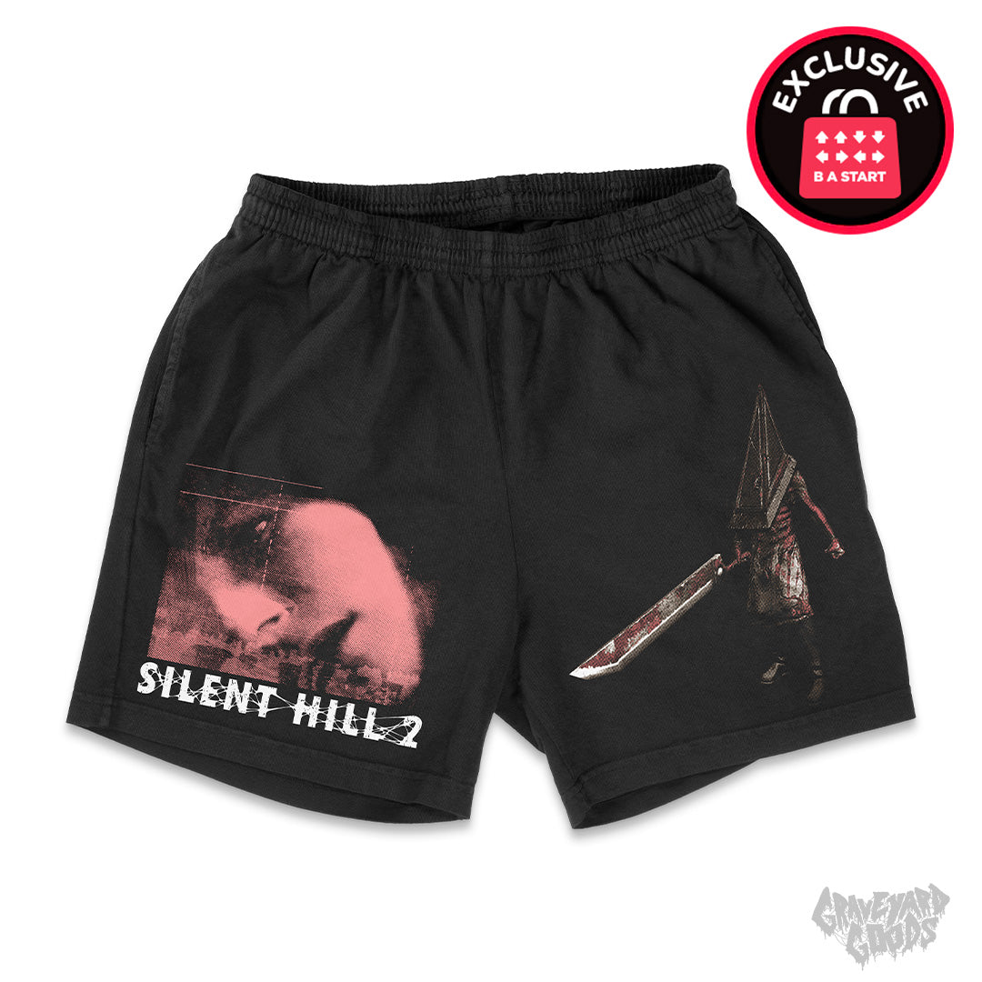 Silent Hill • Red Pyramid Thing Shorts (OKS Exclusive Color Way) – OKS GEAR