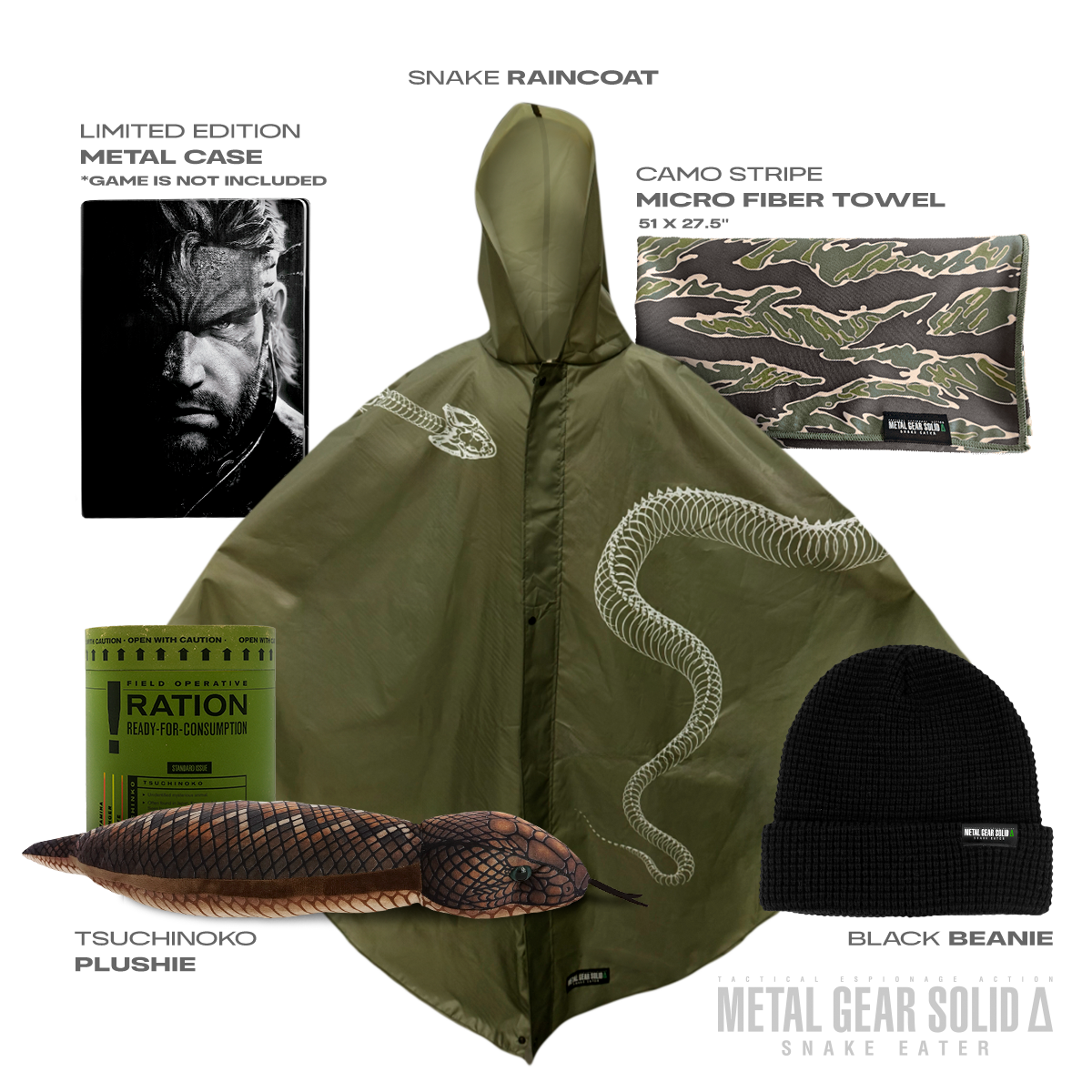 METAL GEAR SOLID Δ: SNAKE EATER Jungle Survival Bundle – OKS GEAR