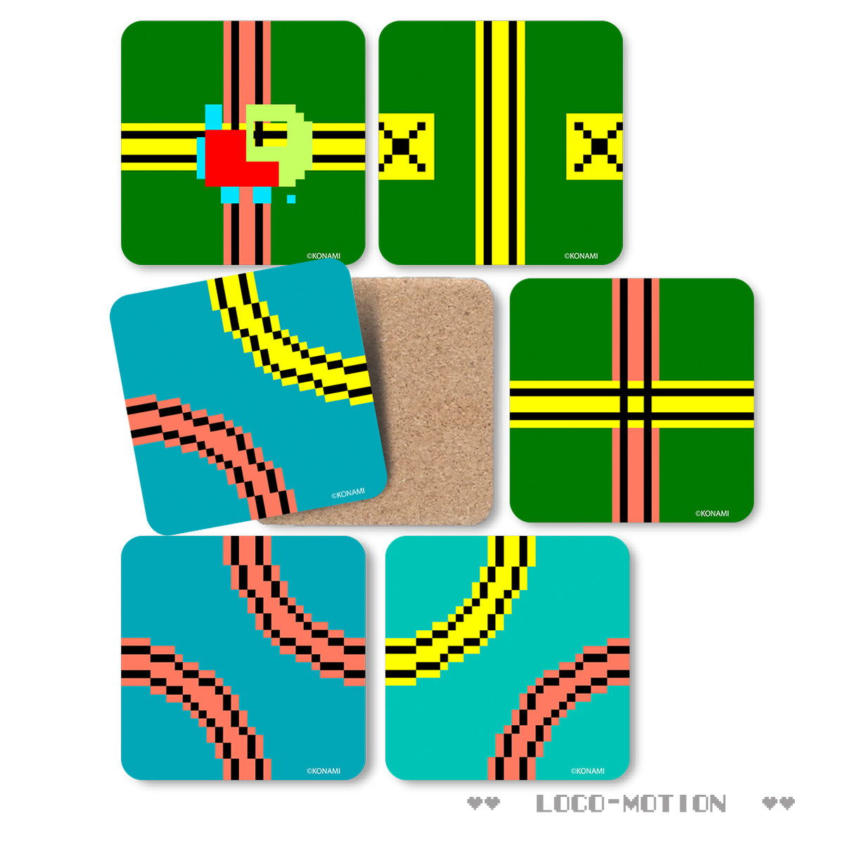 Locomotion Coaster Set – OKS GEAR