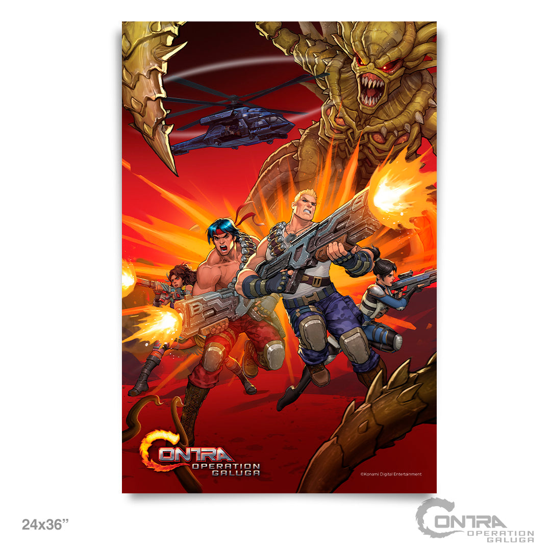 Contra: OG Poster – OKS GEAR