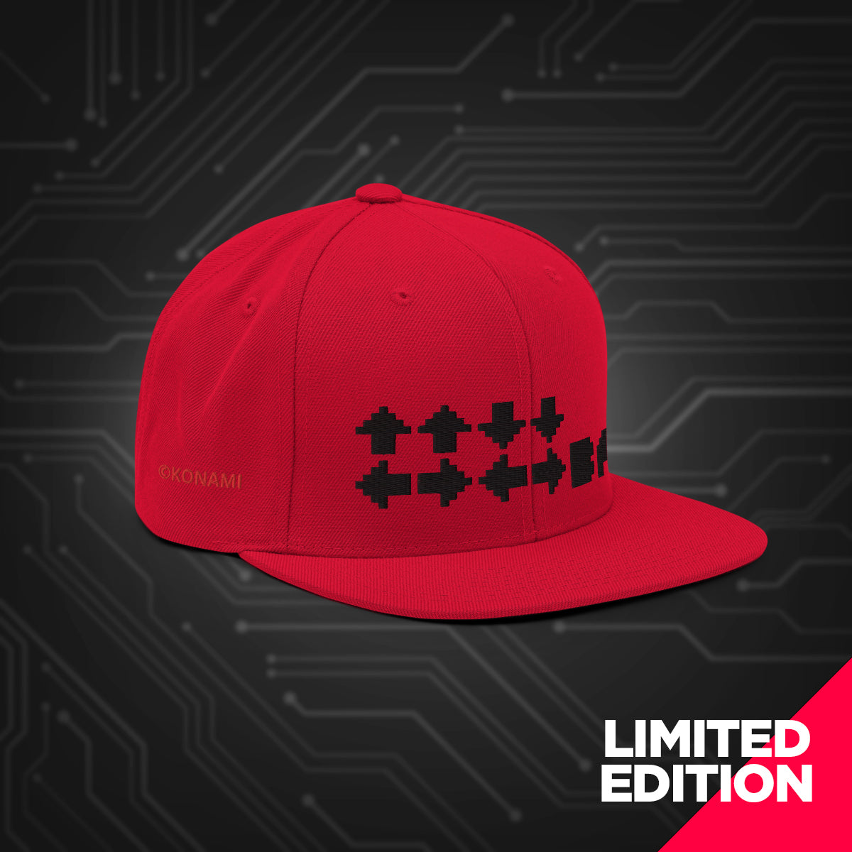 Official Konami Shop - Konami Code (RED) Hat – OKS GEAR